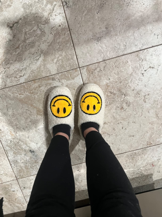 Original Yellow Smiley Slippers | Attractive Slippers