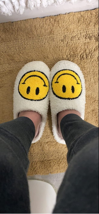 Original Yellow Smiley Slippers | Attractive Slippers