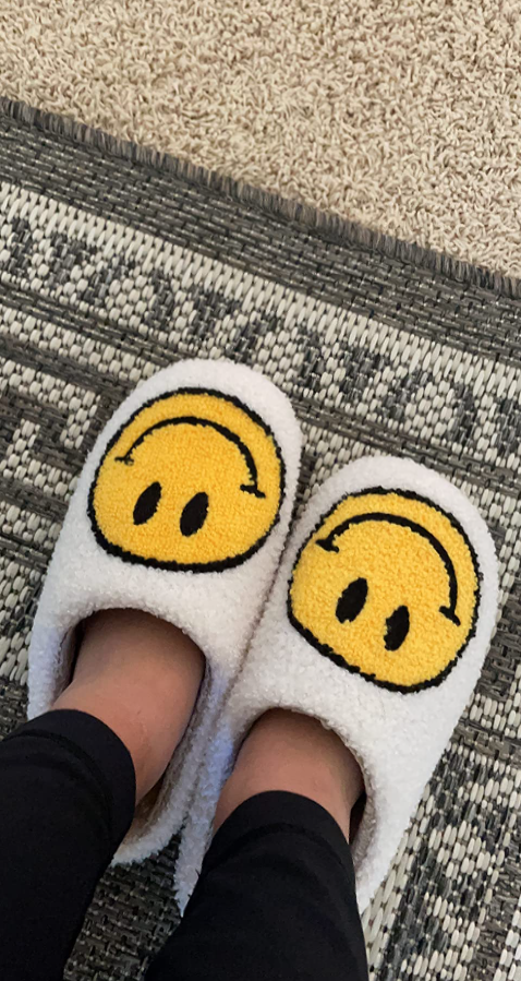 Original Yellow Smiley Slippers | Attractive Slippers