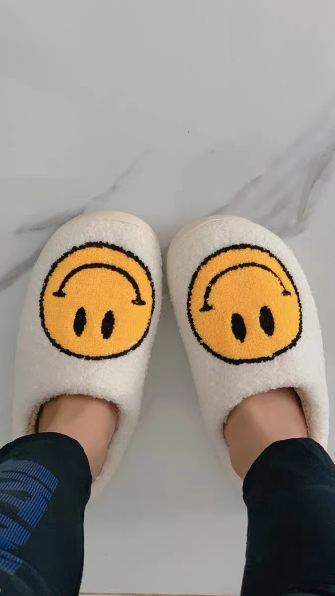 Original Yellow Smiley Slippers | Attractive Slippers