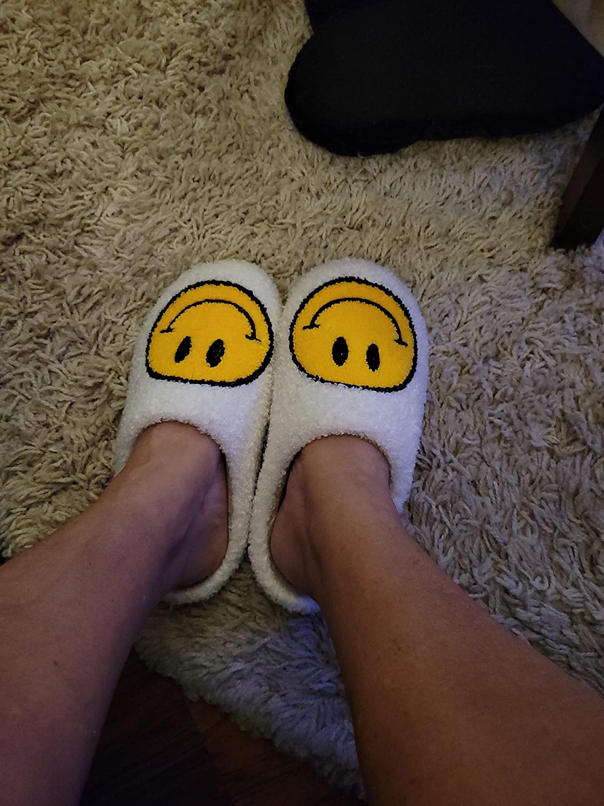 Original Yellow Smiley Slippers | Attractive Slippers
