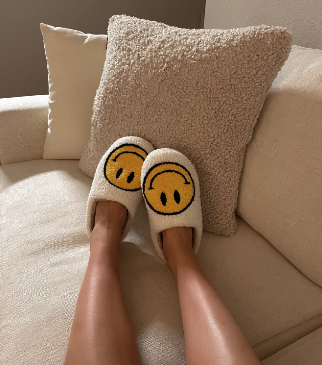 Original Yellow Smiley Slippers | Attractive Slippers
